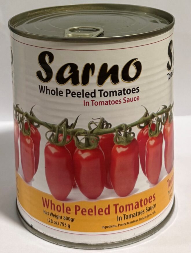 Whole Tomato 800 Grams - Casa Rovigatti | Italian Cuisine